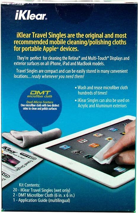 【美國製】iKLEAR 電子屏幕清潔套装 Iklear Digital Screen Cleaning Kit iPhone iPad Cl – 小柑家品
